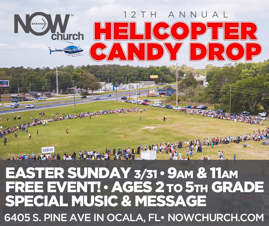 Helicopter Candy Drop